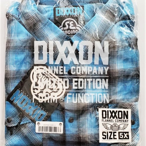 DIXXON | Shirts | Dixxon Flannel X Se Bikes Collab Se Racing Mens ...
